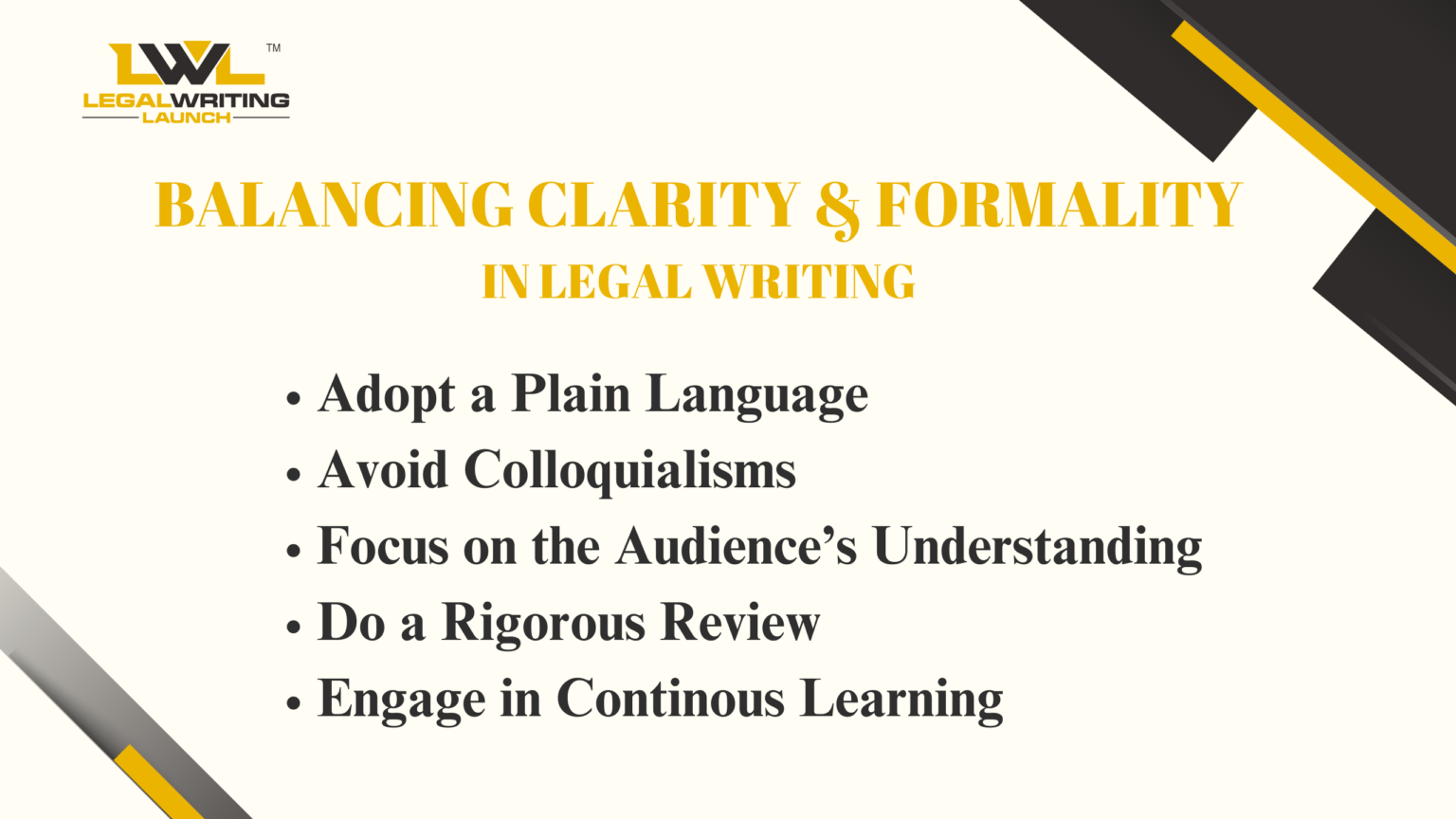 Colloquial Phrases in Legal Writing: Understanding and Avoiding ...