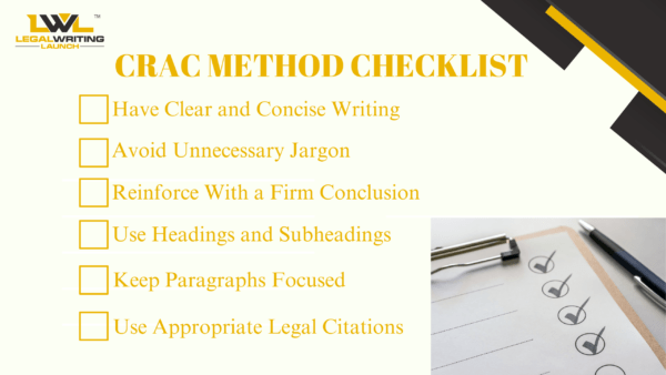 Master CRAC Legal Writing: Essential Techniques and Tips for Law Students