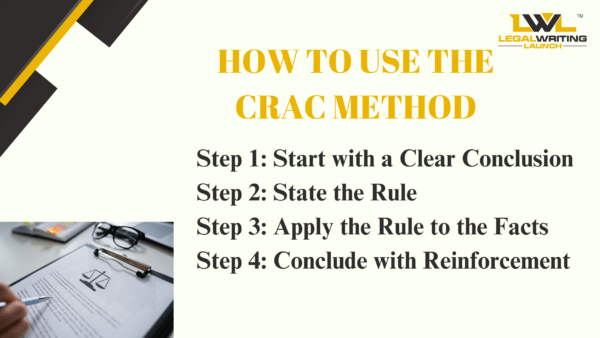 Master CRAC Legal Writing: Essential Techniques and Tips for Law Students
