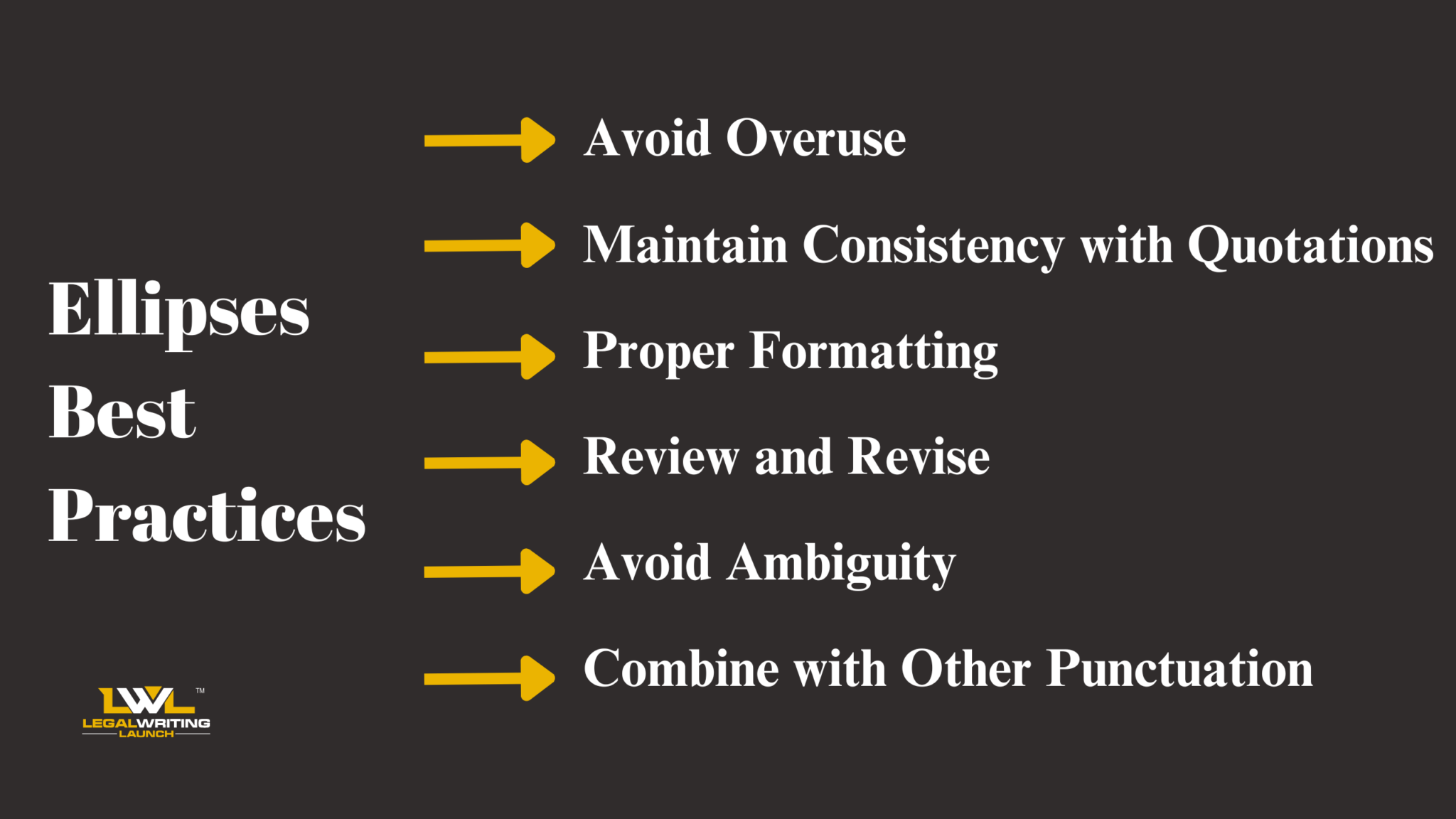 Mastering Ellipses in Legal Writing: Usage, Examples, and Best Practices