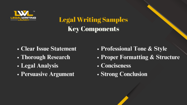 How to Write a Legal Writing Sample: Tips, Examples, and Best Practices